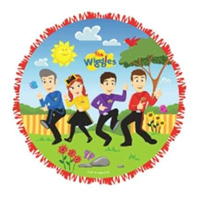 PINATA THE WIGGLES Birthday Party Game Treat Lollies Decoration Bag ...