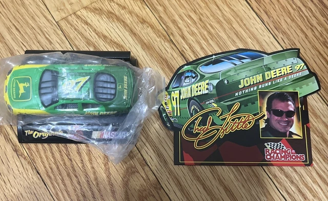 CHAD LITTLE #97 John Deere Racing Champions NASCAR voiture moulée sous ...