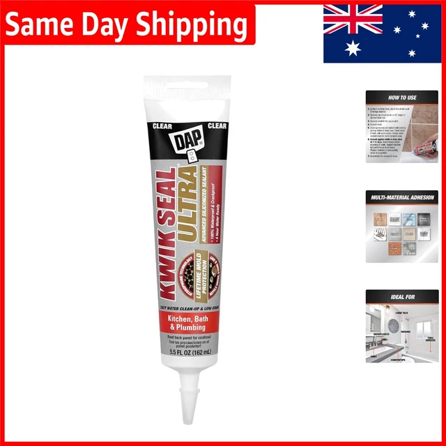 5.5 OZ KWIK Seal Ultra Clear - Fast Acting Waterproof & Stain-Proof ...