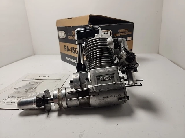 SAITO FA 150 Hemi Head Four Stroke Rc Engine £161.52 - PicClick UK
