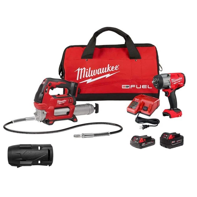 MILWAUKEE M18 FUEL 18V Lithium-Ion Brushless Cordless High Torque 1/2 ...