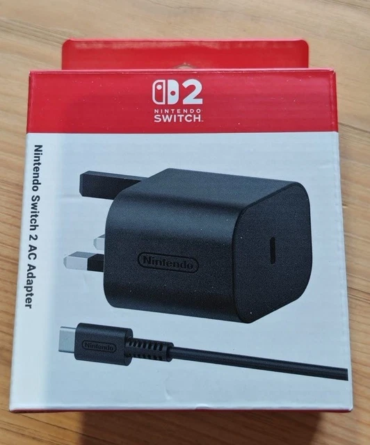 NINTENDO SWITCH 2 AC Adapter NEW READY TO SHIP £26.67 - PicClick UK