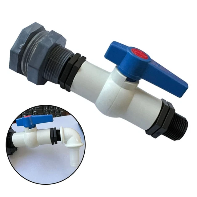 RELIABLE 3/4 INCH PVC Valve for Rainwater Collection Ensure Smooth ...