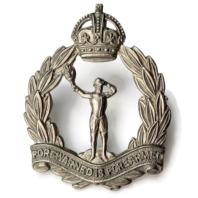 ORIGINAL WW2 ROYAL Observer Corps ROC Cap Badge £17.99 - PicClick UK