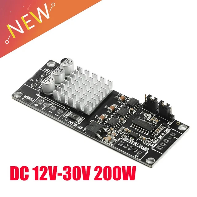 XY-BLDC DC BRUSHLESS Motor Controller Hall Module Drive 12V-30V 200W ...