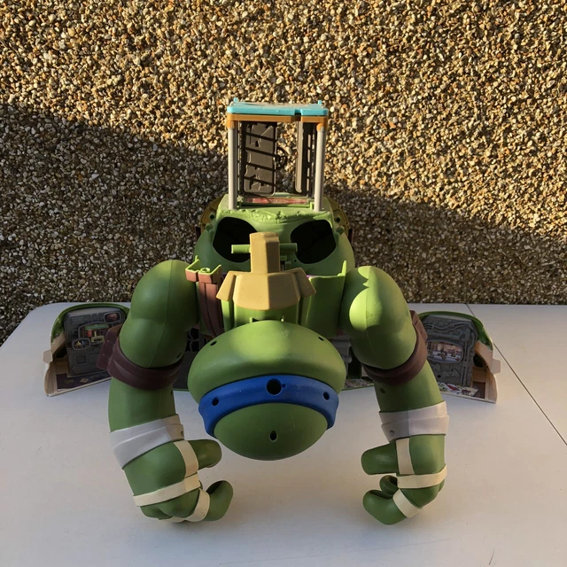 TEENAGE MUTANT NINJA Turtles Giant Leonardo Sewer Lair Playset ...