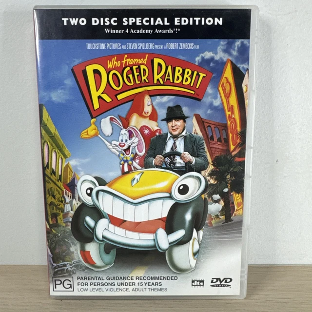 WHO FRAMED ROGER Rabbit (Special Edition, DVD, 1988) Bob Hoskins Looney ...