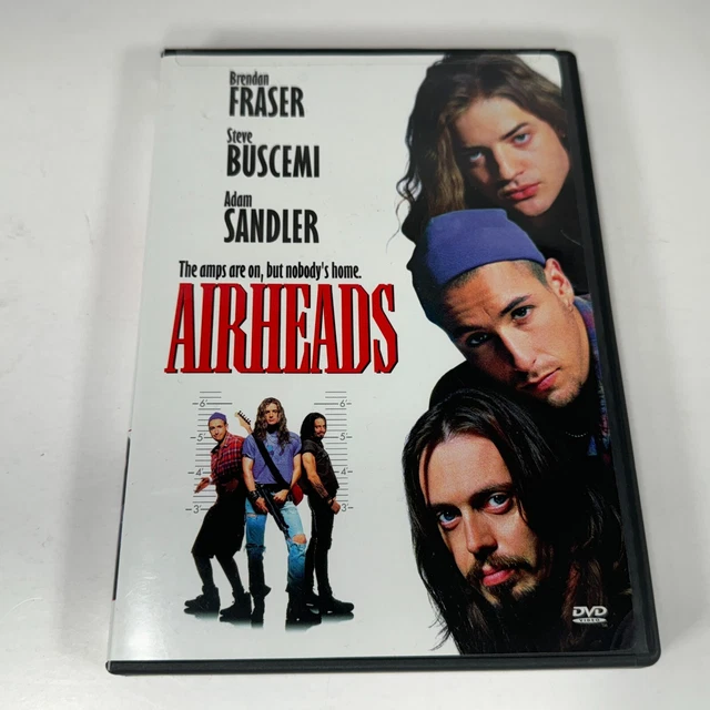 AIRHEADS DVD 1994 OOP Chapter Insert Comedy Heavy Metal Music Tested ...