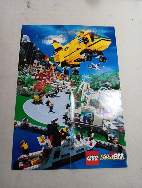 ANCIEN POSTER AFFICHE Lego System De 1994 59x41.5cm EUR 5,00 - PicClick FR
