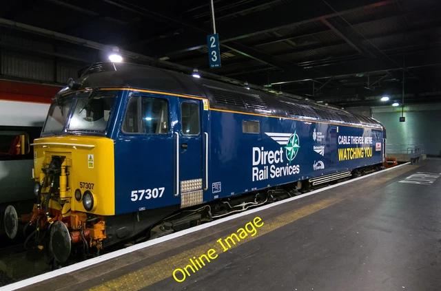 PHOTO 6X4 EUSTON Station London Locomotive on Platform 2 in Euston ...