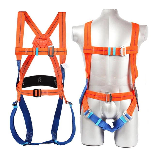 3 POINT FALL Arrest Safety Harness Scaffold Construction Work ...