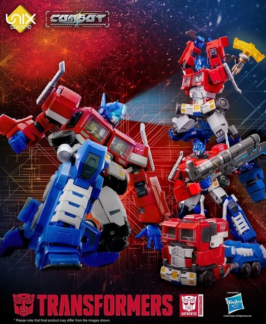 TRANSFORMERS COMBOT DIECAST Action Figure Optimus Prime Robot 19 cm ...