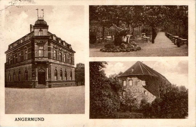 AK GRUSS AUS Düsseldorf Angermund Restaurant Zur Stadt Angermund 3Bild ...