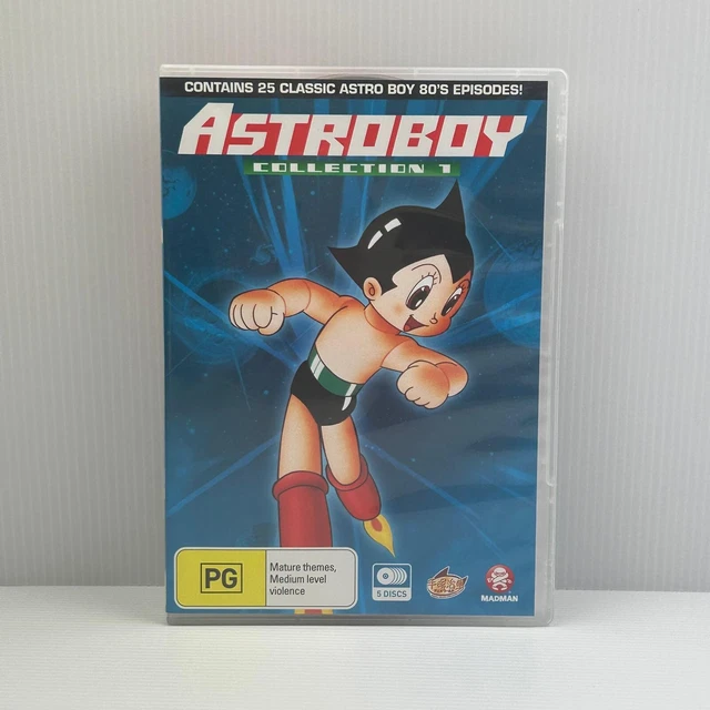 ASTROBOY ASTRO BOY Collection 1 PAL Region 4 DVD 5 Disc Set 1980 TV ...
