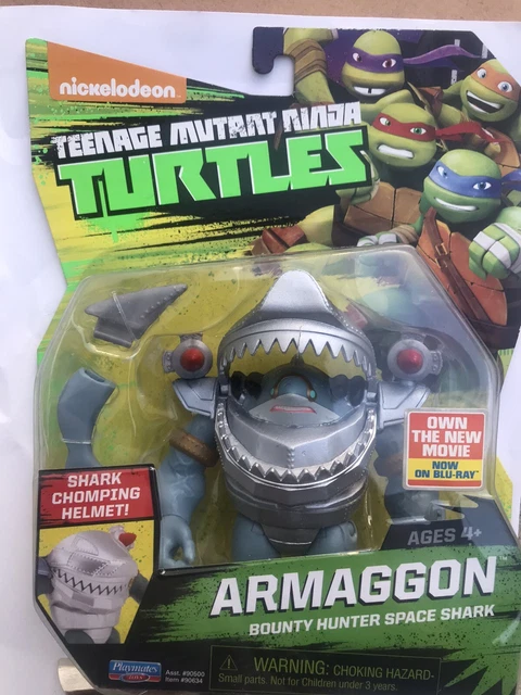 FIGURINE ARTICULÉE NINJA Turtles MOC 5" Armaggon Space Shark TMNT ...