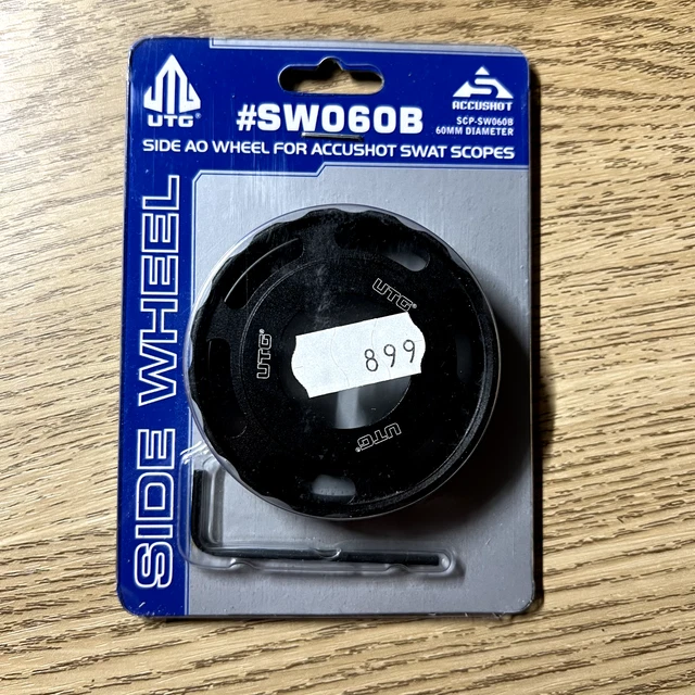 UTG SCP-SW080BB ADD-ON Index Side Wheel for Bugbuster Scope, 80mm £18. ...