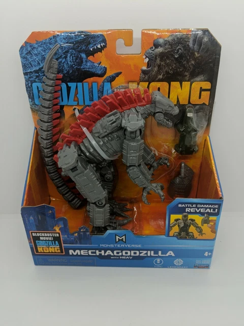NEW GODZILLA VS Kong MECHAGODZILLA 6" Figure Monsterverse Playmates EUR ...
