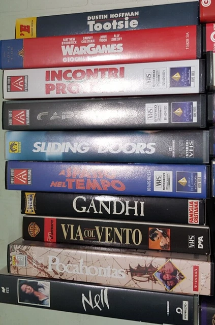VHS 19 FILM vari anni '80 e '90 Warner Bross Disney Cartoni Commedie Avventura EUR 40,00 ...