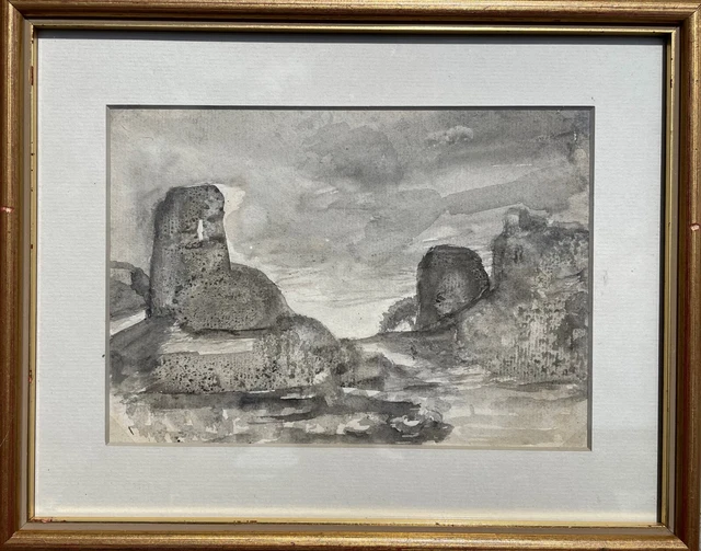 GEORGE SAND - rare dessin Dendrite aquarellée originale EUR 3.500,00 ...