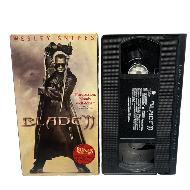 BLADE II VHS 2002 Wesley Snipes V2 £7.62 - PicClick UK