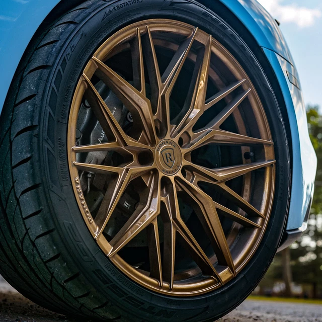 19& ROHANA RFX17 Bronze Forged Concave Wheels Rims Fits Lexus IS250 ...