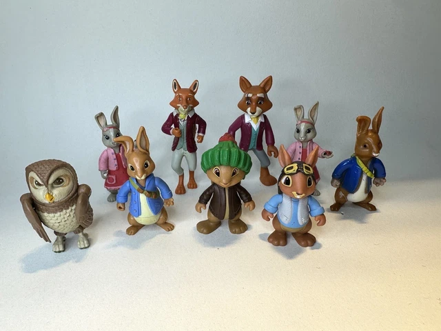 PETER RABBIT TOY Poseable Figure Benjamin Bunny Bundle CBeebies ...
