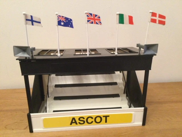 SCALEXTRIC VINTAGE ASCOT Grandstand - C705 Excellent Condition £19.95 ...