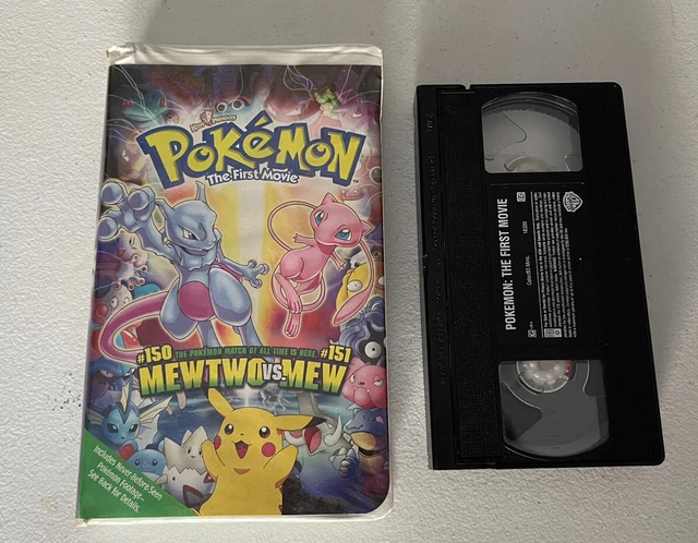 POKÉMON THE FIRST Movie: Mewtwo Strikes Back (VHS, 2000, Clamshell) £4. ...