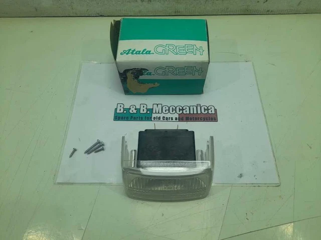 PARABOLA VETRO FANALE Ant New Orig Atala Green 50 P383 Dgm 48521 Pcxla ...
