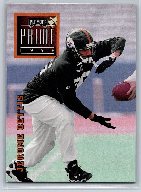 1996 PLAYOFF PRIME #045 Jerome Bettis Steelers HOF EUR 1,09 - PicClick FR