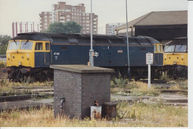 RAILWAY PHOTOGRAPH CLASS 47 47146 at Saltley 21/08/94 £1.75 - PicClick UK