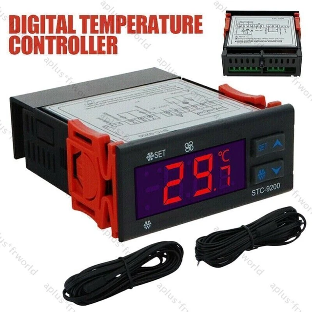 STC-9200 TEMPERATURE CONTROLLER Refrigeration, Defrost And Fan Control ...