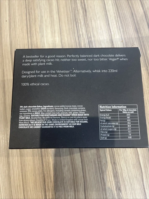 HOTEL CHOCOLAT DRINKING Chocolate Sachets For Velvetiser X 10 New in ...