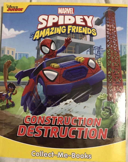 DISNEY JUNIOR MARVEL Spidey And His Amazing Friends Construction ...