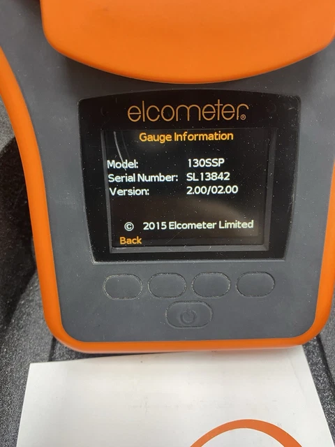 ELCOMETER E130-SSP /SPC Salt Contamination Meter Version 2.00 With Case ...