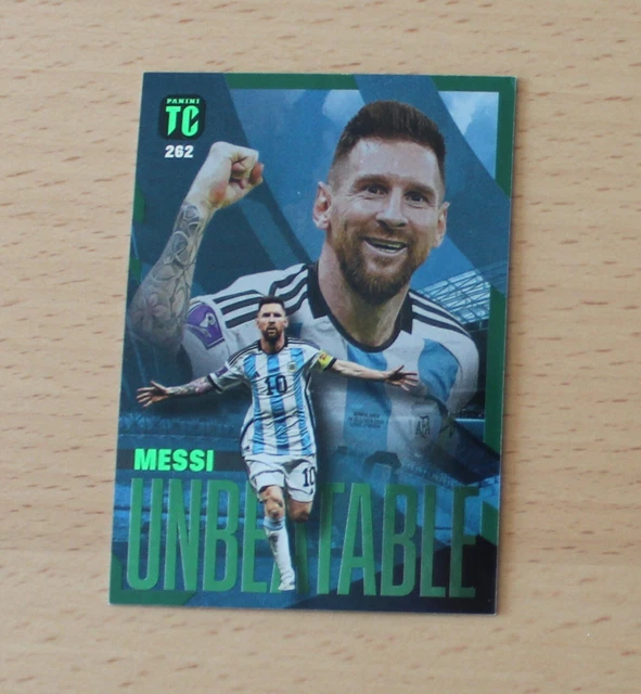 LIONEL MESSI TOP Class 2023 Panini UNBEATABLE GREEN LIGHT #262 EUR 32 ...