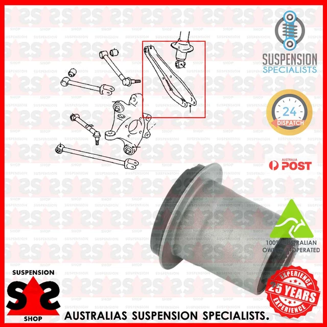 REAR AXLE LOWER Mounting, Control/Trailing Arm Suit TOYOTA Crown (_S21 ...