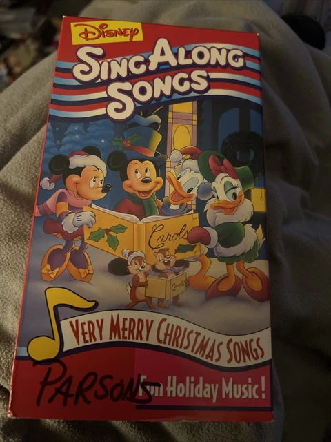 DISNEYS SING ALONG Songs - Very Merry Christmas Songs (VHS, 2000) EUR 7 ...