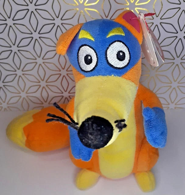 VTG ORIGINAL TY Swiper from Dora the Explorer Beanie Babies 2008 stuffy ...