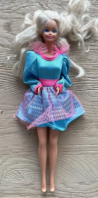 VINTAGE BARBIE EVENING Sparkle dress 90s Fashion Doll Mattel £5.45 ...