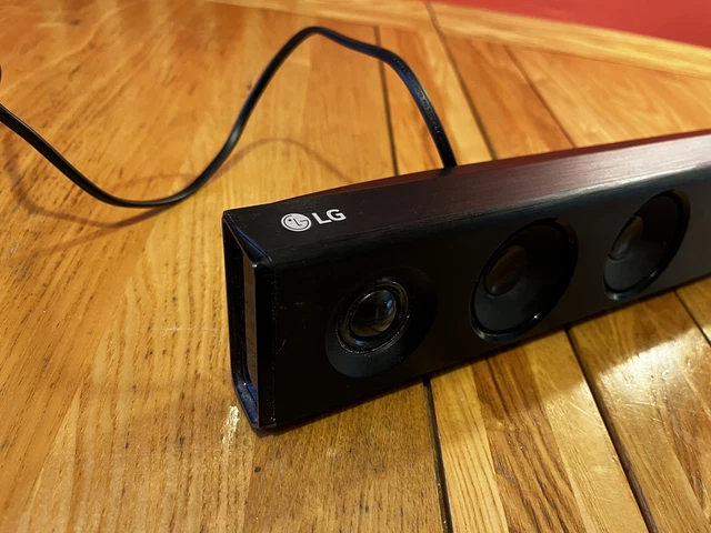 LG LAS260B SOUND Bar in black with Bluetooth connectivity and cable to ...