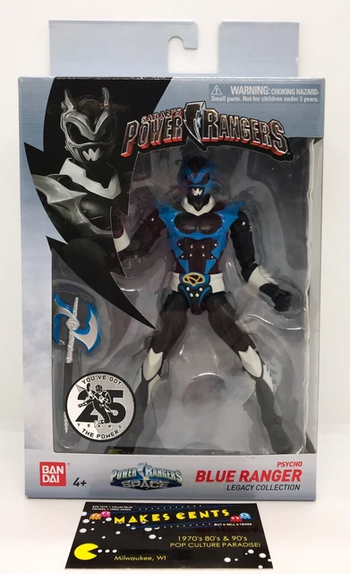 PSYCHO BLUE RANGER Saban's Power Rangers in Space Legacy Collection ...