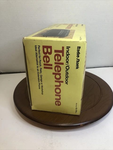 VINTAGE RADIO SHACK 43-174A Indoor Outdoor Telephone Extension Bell ...