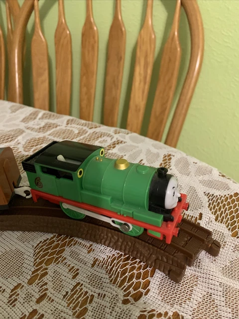 THOMAS & FRIENDS Trackmaster Motorized PERCY & SODOR MAIL Car Train ...