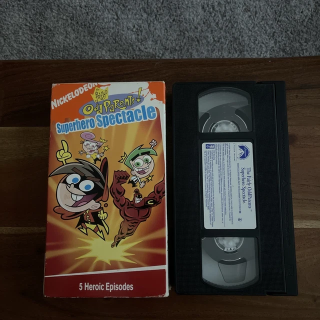 THE FAIRLY ODDPARENTS - Superhero Spectacle (VHS, 2004) Nickelodeon £12 ...