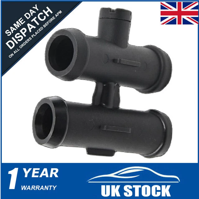 FOR MINI ONE & Cooper R50 R52 Water 4 Way Coolant Hose Pipe Connector ...