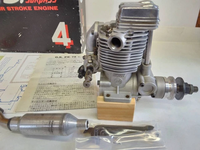 O.S. FS SURPASS 70 “11.50cc” 4-stroke glow engine for R/C airplane ...