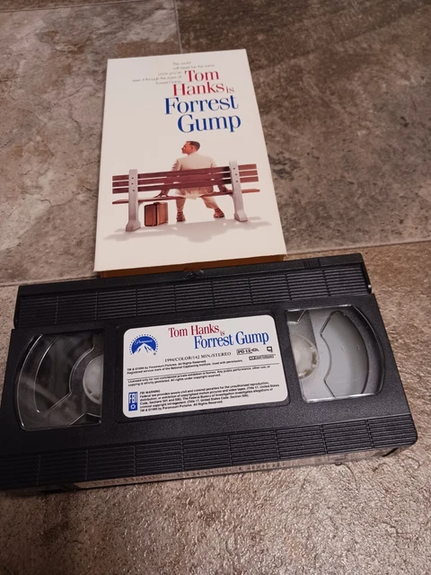 1994 VINTAGE FORREST Gump Movie VHS Tape Tom Hanks Tested £9.22 ...