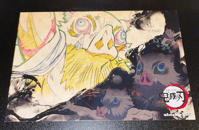 INOSUKE HASHIBIRA DEMONSLAYER Post Card Kimetsu No Yaiba ufotable cafe ...
