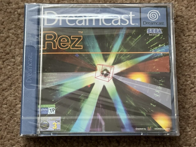 REZ SEGA DREAMCAST Very Rare Brand New Factory Sealed EUR 1.709,97 ...